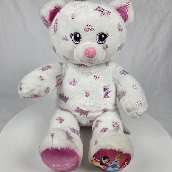 Build-A-Bear | Toys | Buildabear Disney Princess Teddy Bear White With ...
